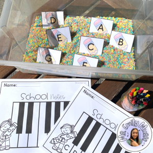 How to set-up a sensory bin in your piano studio (low budget) – Ms ...