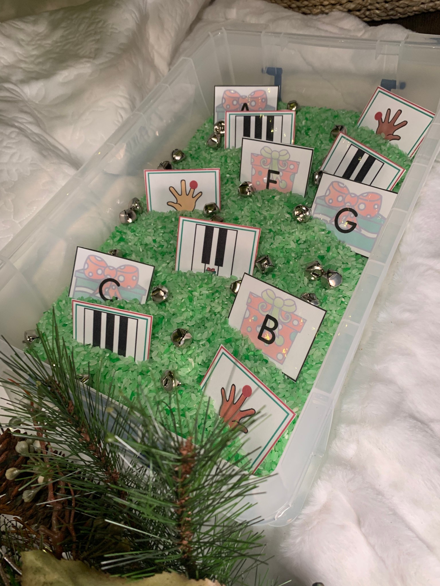How to set-up a sensory bin in your piano studio (low budget) – Ms ...